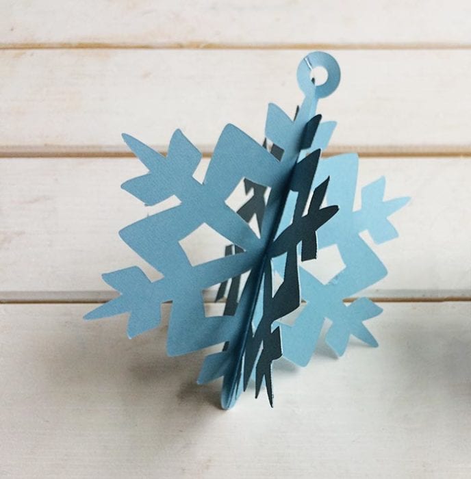 Handmade 3D Snowflake Ornaments Brooklyn Berry Designs