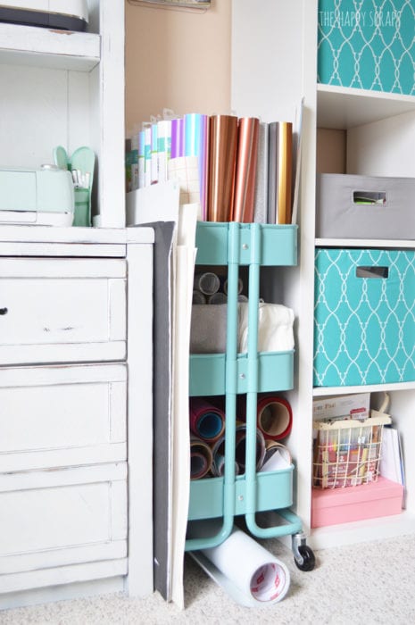 Cricut Vinyl Storage Ideas - Brooklyn Berry Designs