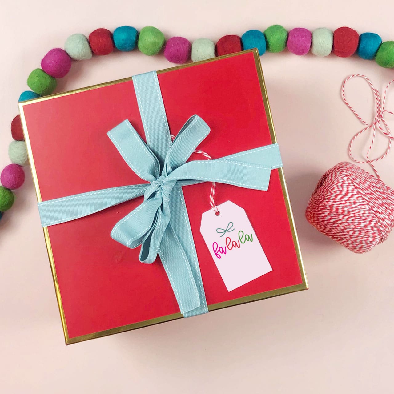 Bright, Colorful, Printable Christmas Gift Tags - Brooklyn Berry Designs