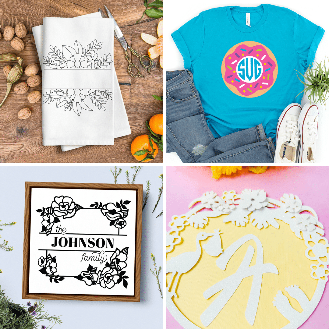 Free Monogram SVG Files - Brooklyn Berry Designs