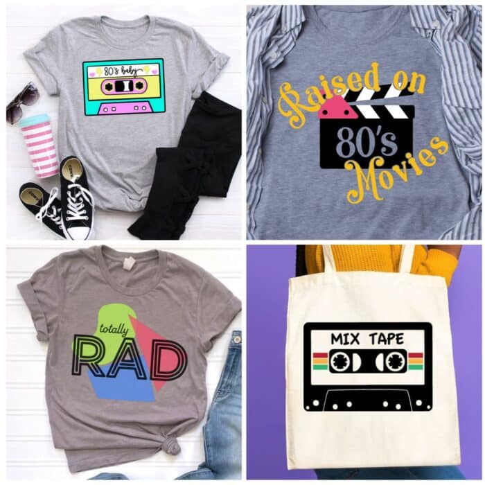 80s Themed SVG Designs - Brooklyn Berry Designs